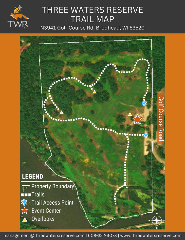 Trail Map – Three Waters Reserve